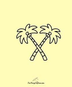 🌴 Palm Tree Drawings (25 Easy Ideas) - Fun Things To Draw