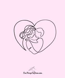 25 Easy Cute Mother's Day Drawing Ideas - Fun Things To Draw