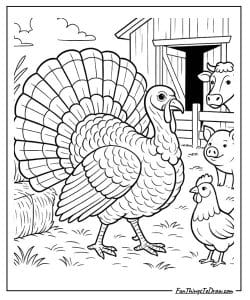 45 Farm Animal Coloring Pages (Free Printables) - Fun Things To Draw