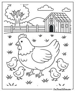45 Farm Animal Coloring Pages (Free Printables) - Fun Things To Draw