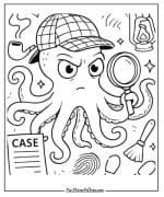 25 Octopus Coloring Pages (Free Printables) - Fun Things To Draw