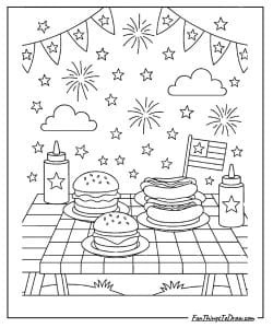 4th of July Coloring Pages (41 Free Printables) - Fun Things To Draw