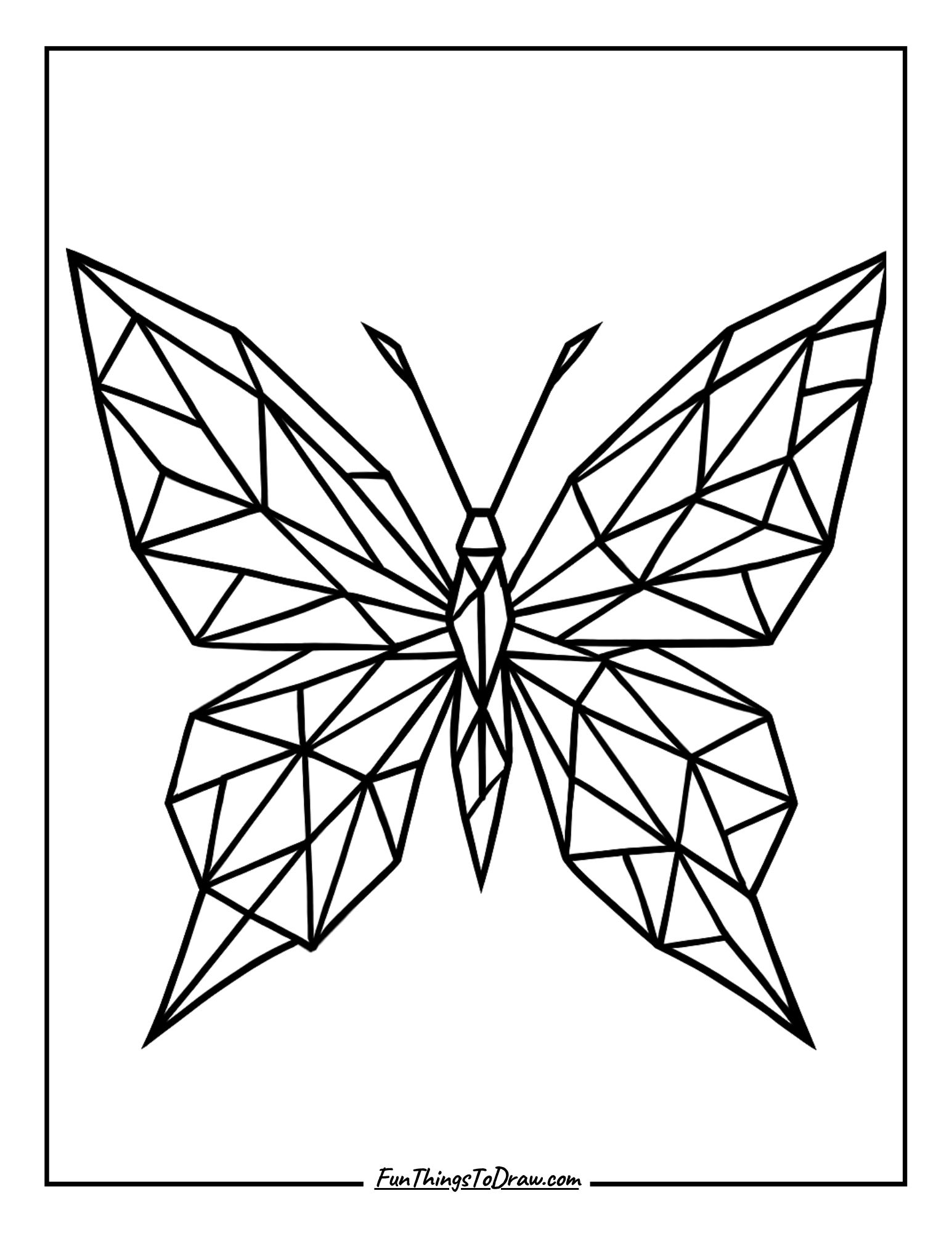 Butterfly Coloring Pages for Adults (24 Free Printable Sheets) - Fun ...