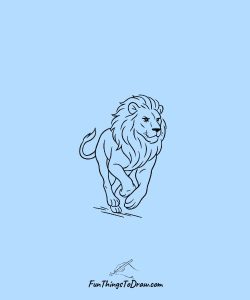 Lion Drawing Ideas (40 Easy & Cool Ideas) - Fun Things To Draw