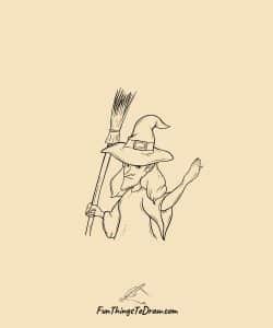 Broom Drawings (21 Easy Ideas) - Fun Things To Draw