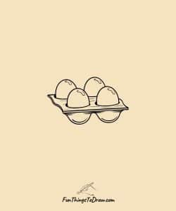 Cute Egg Drawings (31 Easy Ideas) - Fun Things To Draw