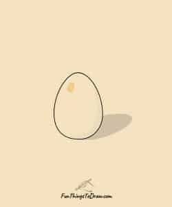 Cute Egg Drawings (31 Easy Ideas) - Fun Things To Draw