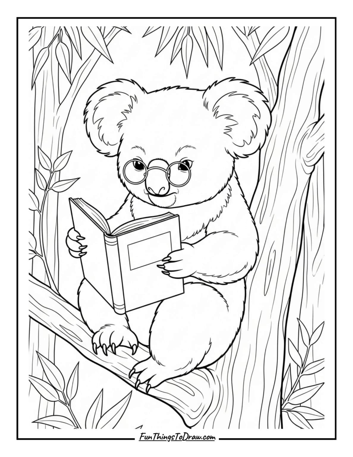 Koala Coloring Pages (25 Free Printable Sheets) - Fun Things To Draw