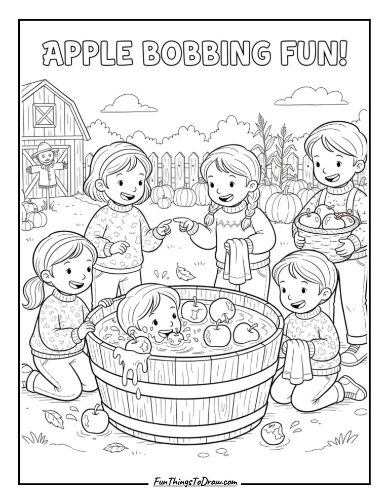 38 Apple Coloring Pages (Free Printable PDF) - Fun Things To Draw