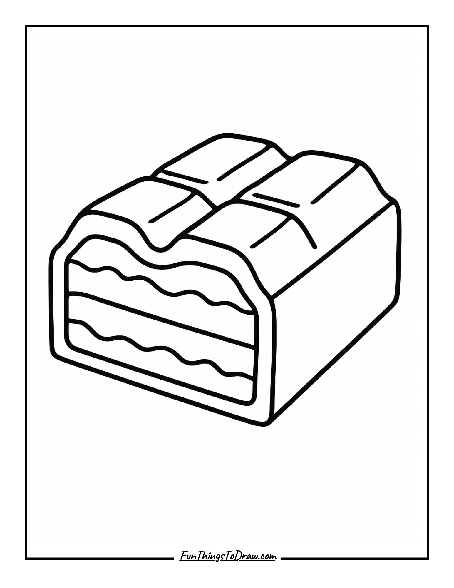 35 Chocolate Bar Coloring Pages (Free Printable PDF) - Fun Things To Draw