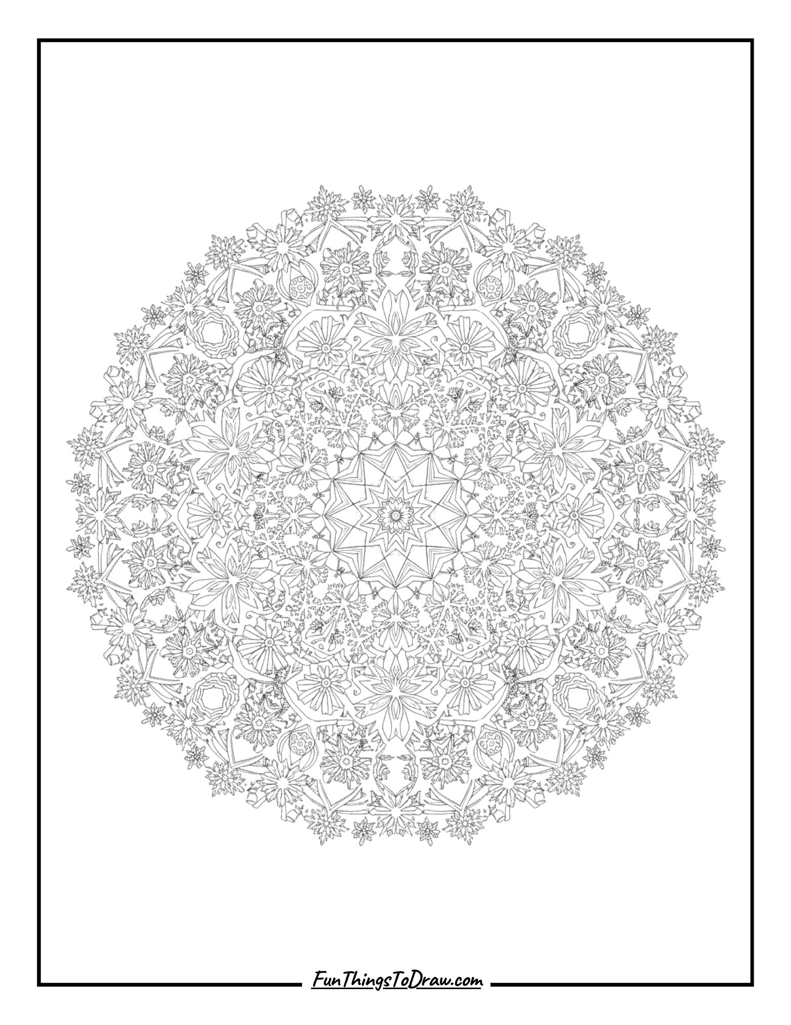 35 December Coloring Pages (Free Printable Sheets) - Fun Things To Draw