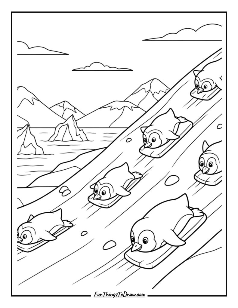 35 December Coloring Pages (Free Printable Sheets) - Fun Things To Draw
