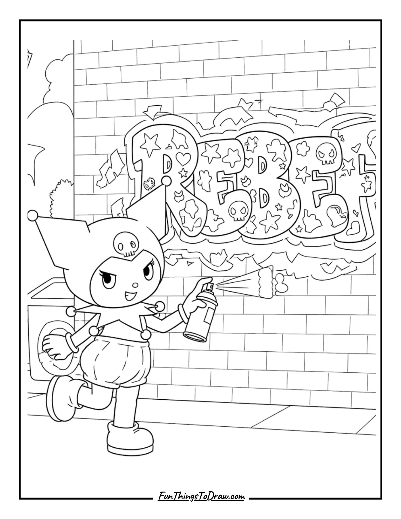 45 Kuromi Coloring Pages (Free Printable Sheets) - Fun Things To Draw