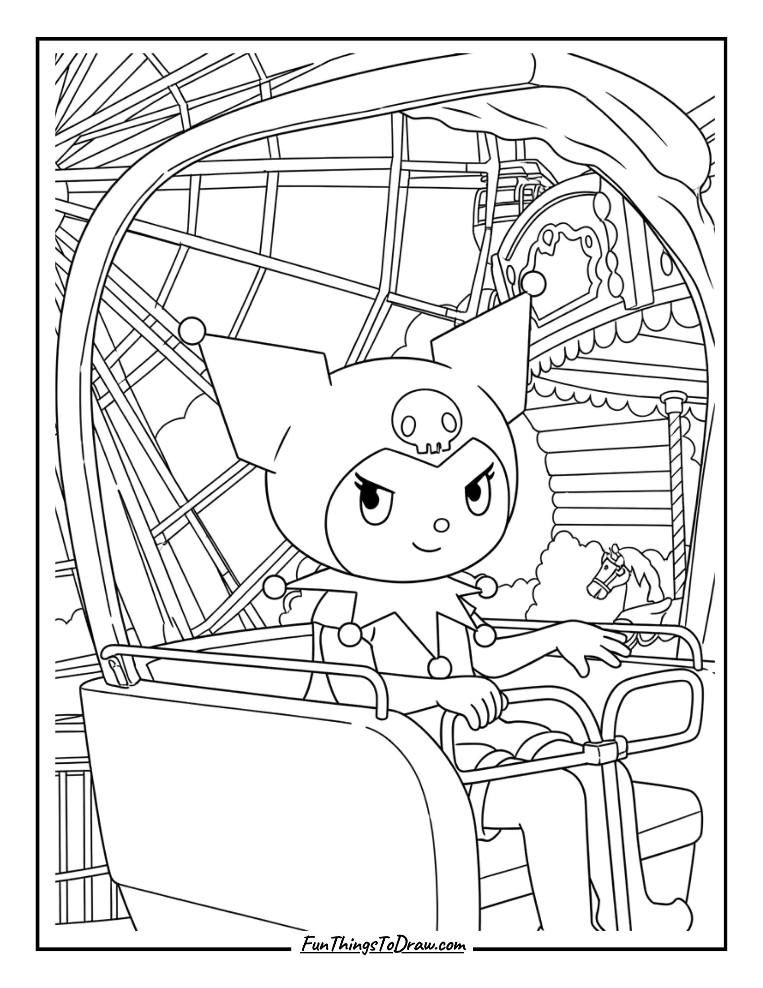 45 Kuromi Coloring Pages (Free Printable Sheets) - Fun Things To Draw
