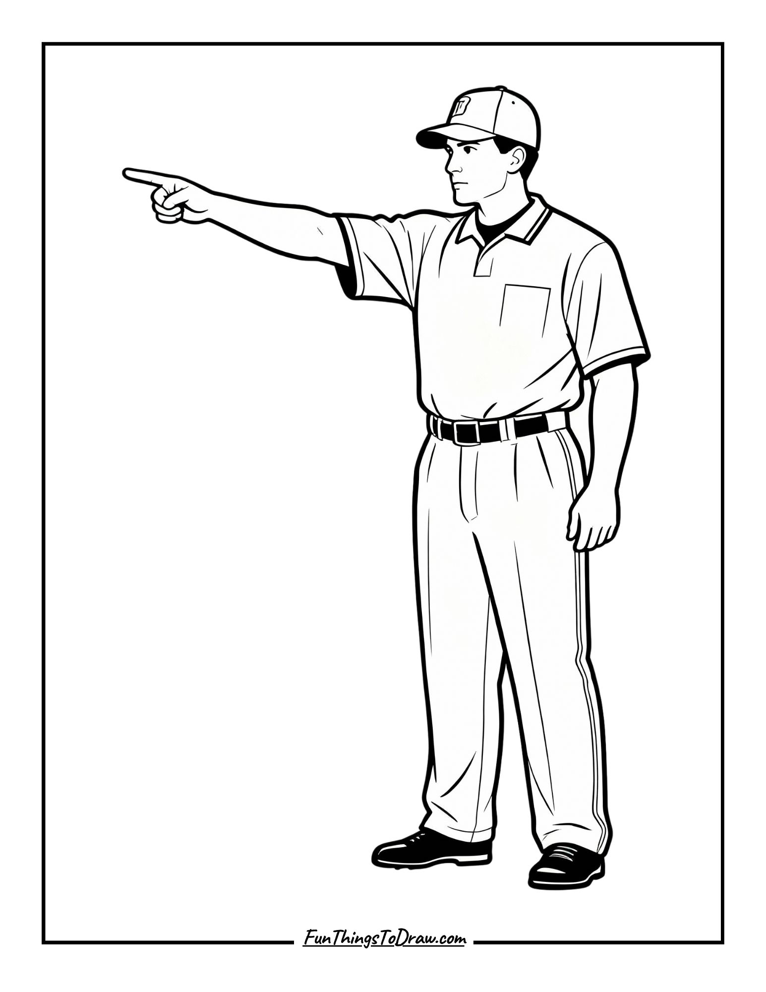 Baseball Coloring Pages (37 Printable Sheets) - Fun Things To Draw