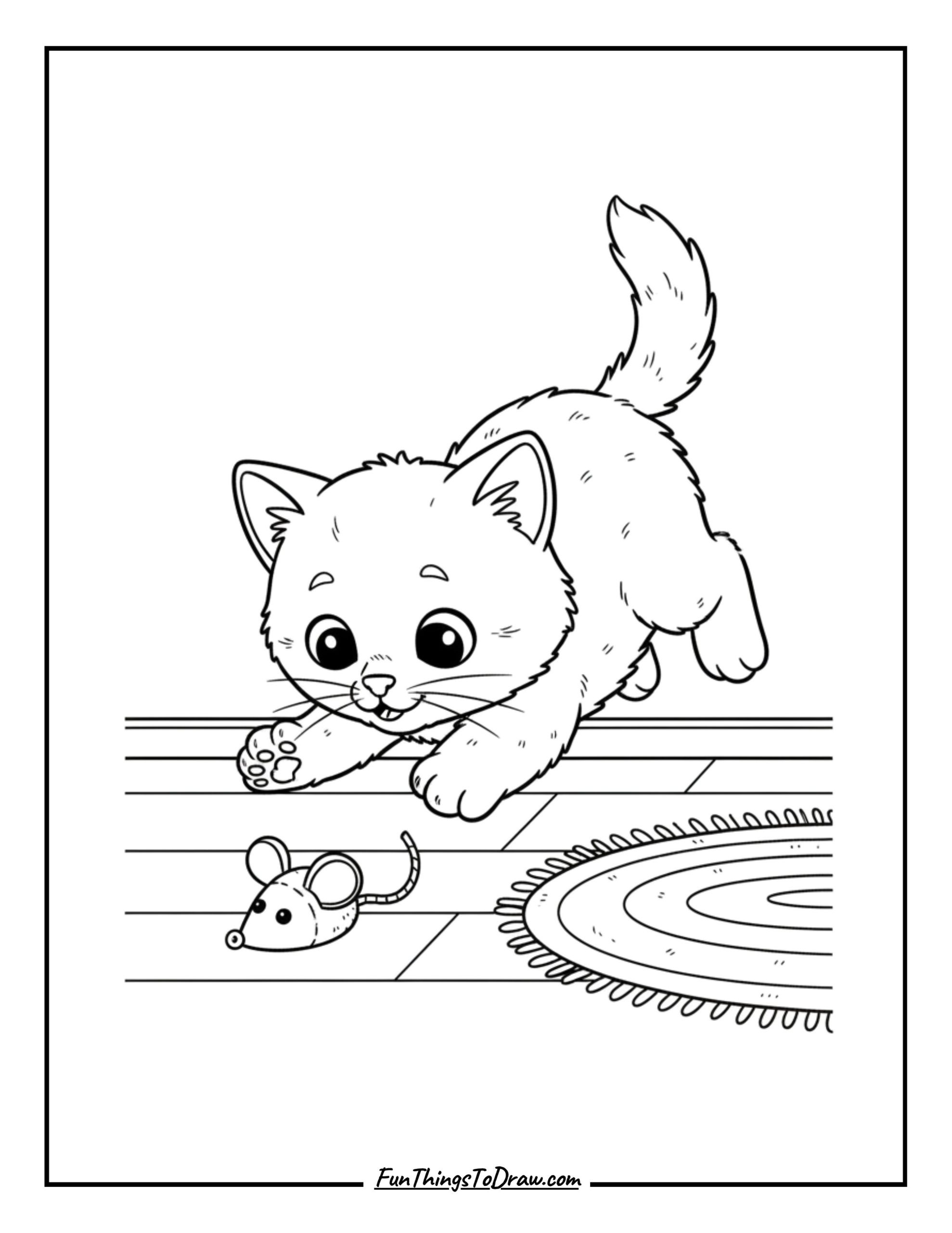 Kitten Coloring Pages (55 Free Printable Sheets) - Fun Things To Draw