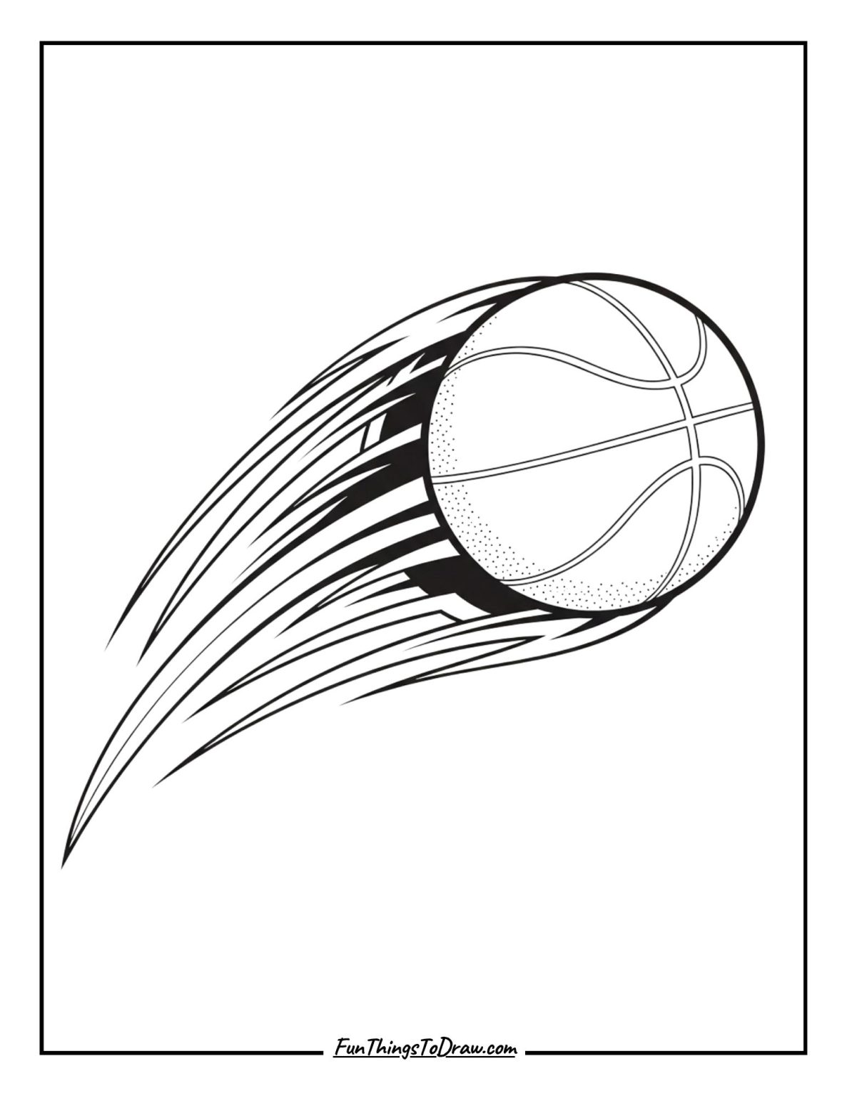 45 Basketball Coloring Pages (Free Printable PDF) - Fun Things To Draw