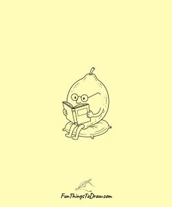 🍋 Easy Cute Lemon Drawing Ideas - Fun Things To Draw
