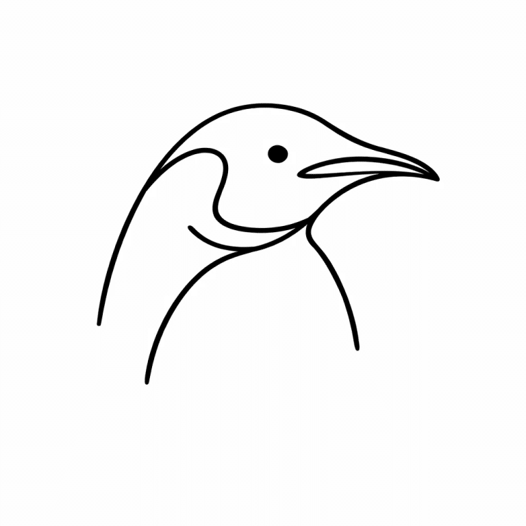 37 Easy Penguin Drawing Ideas - Fun Things To Draw